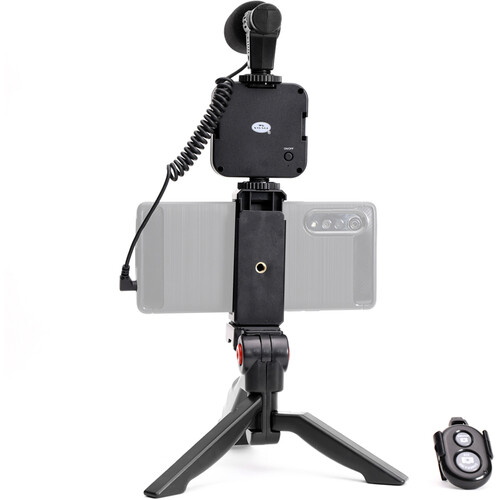 Mobile Vlogging Kit w/Microphone - Black Lab Imaging